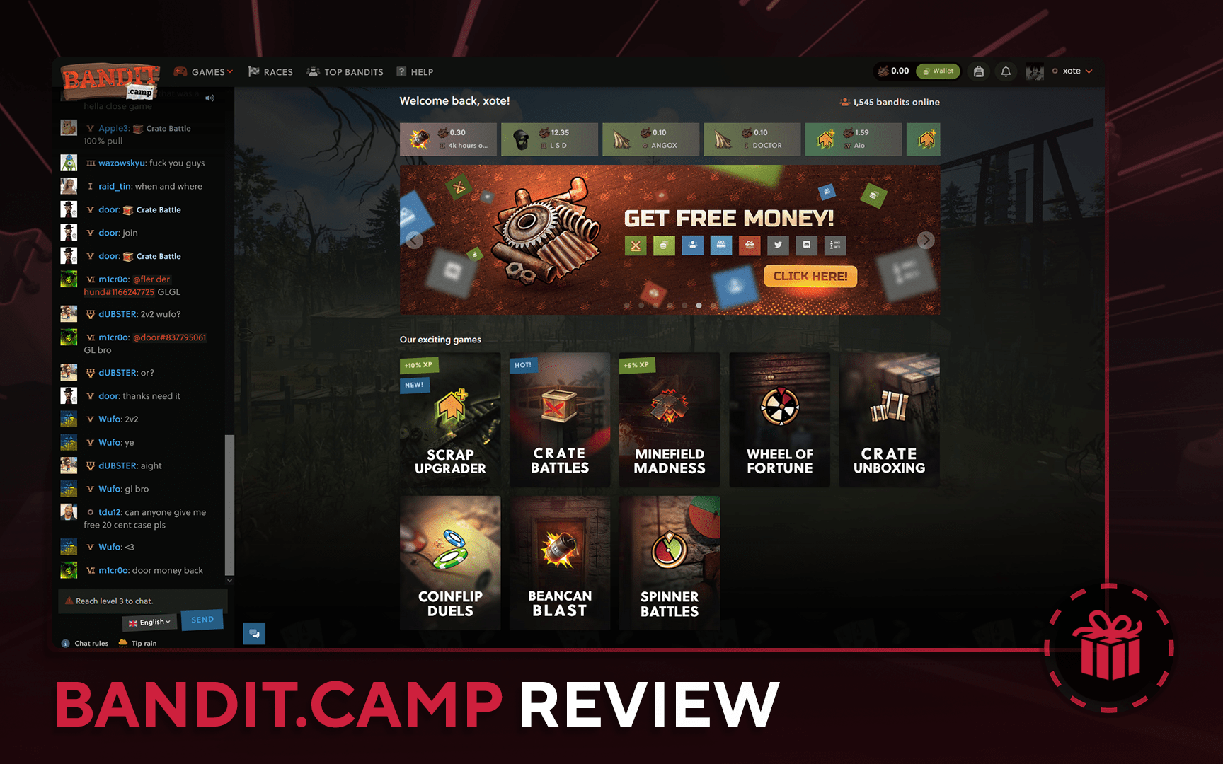 BanditCamp Review in 2025 - Pros and Cons - Free Bonus Code