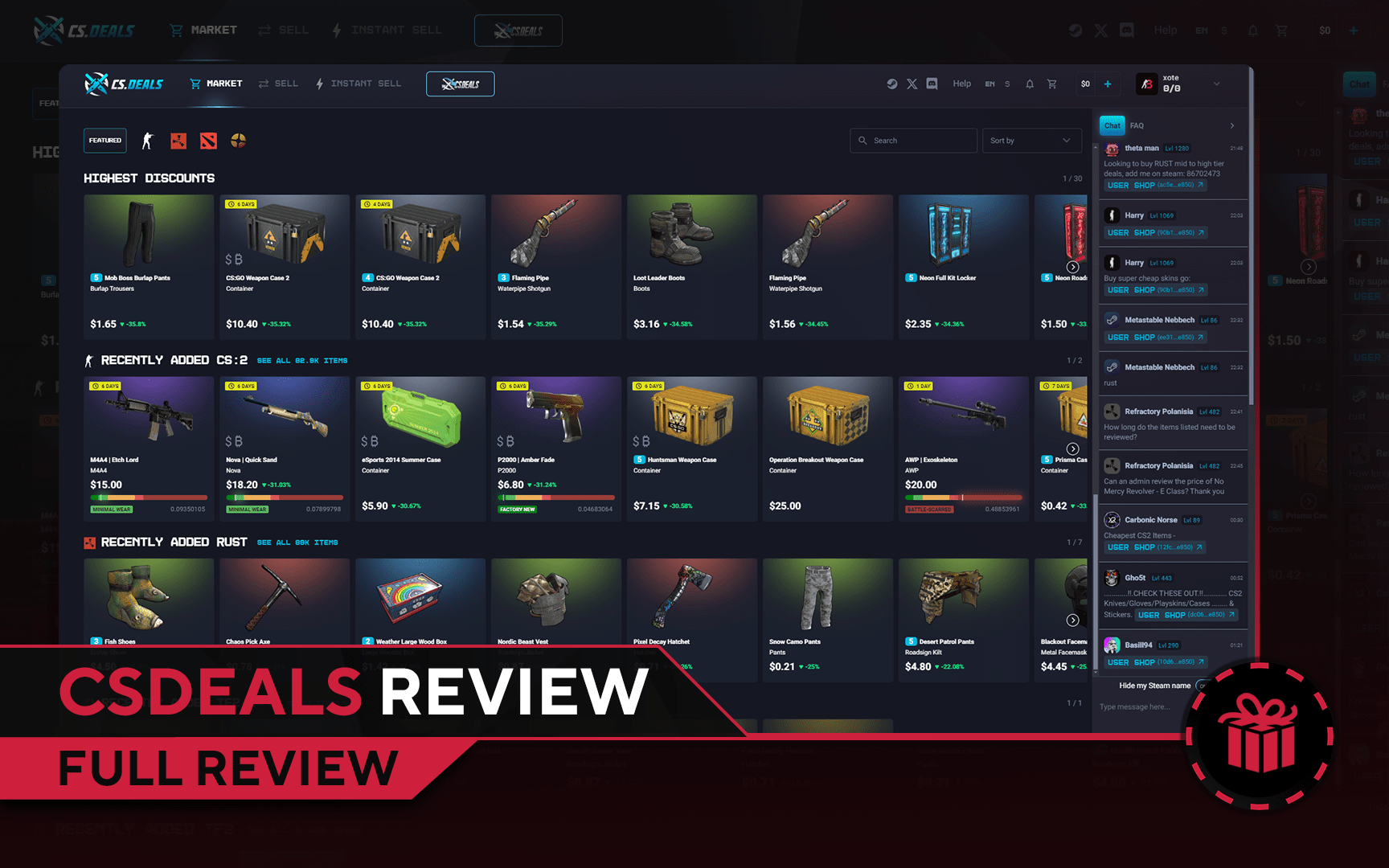 Обзор CS.Deals в 2026 - Плюсы и Минусы