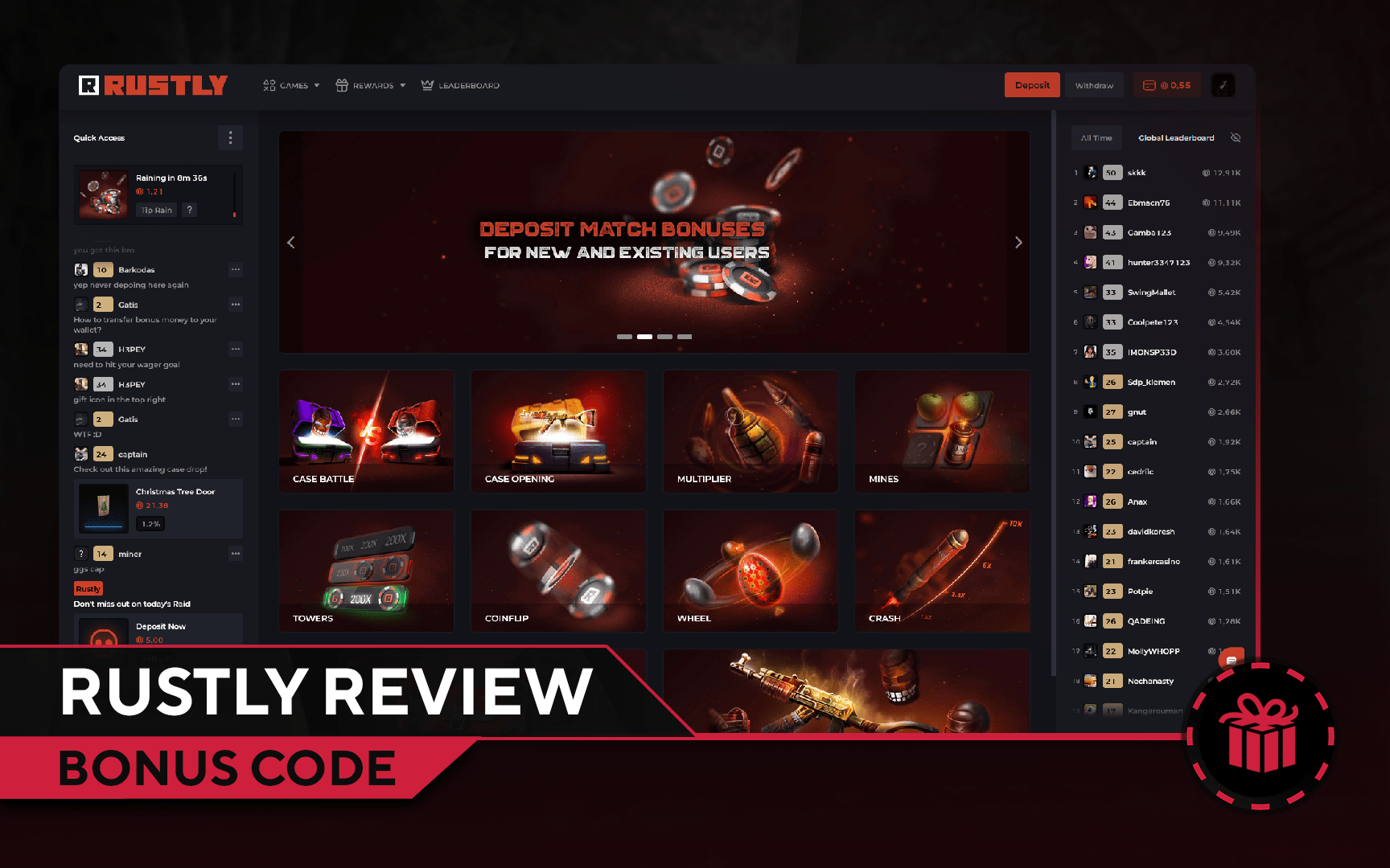 Rustly Reseña en 2025 - Código Promocional - Pros y Contras