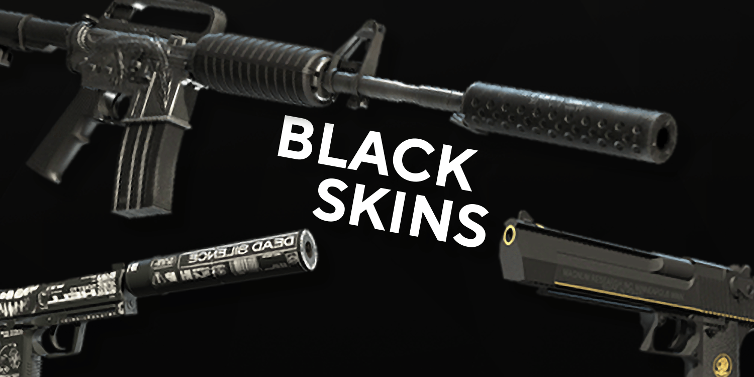 All Black CS2 (CS:GO) Skins | CSGOBROKER