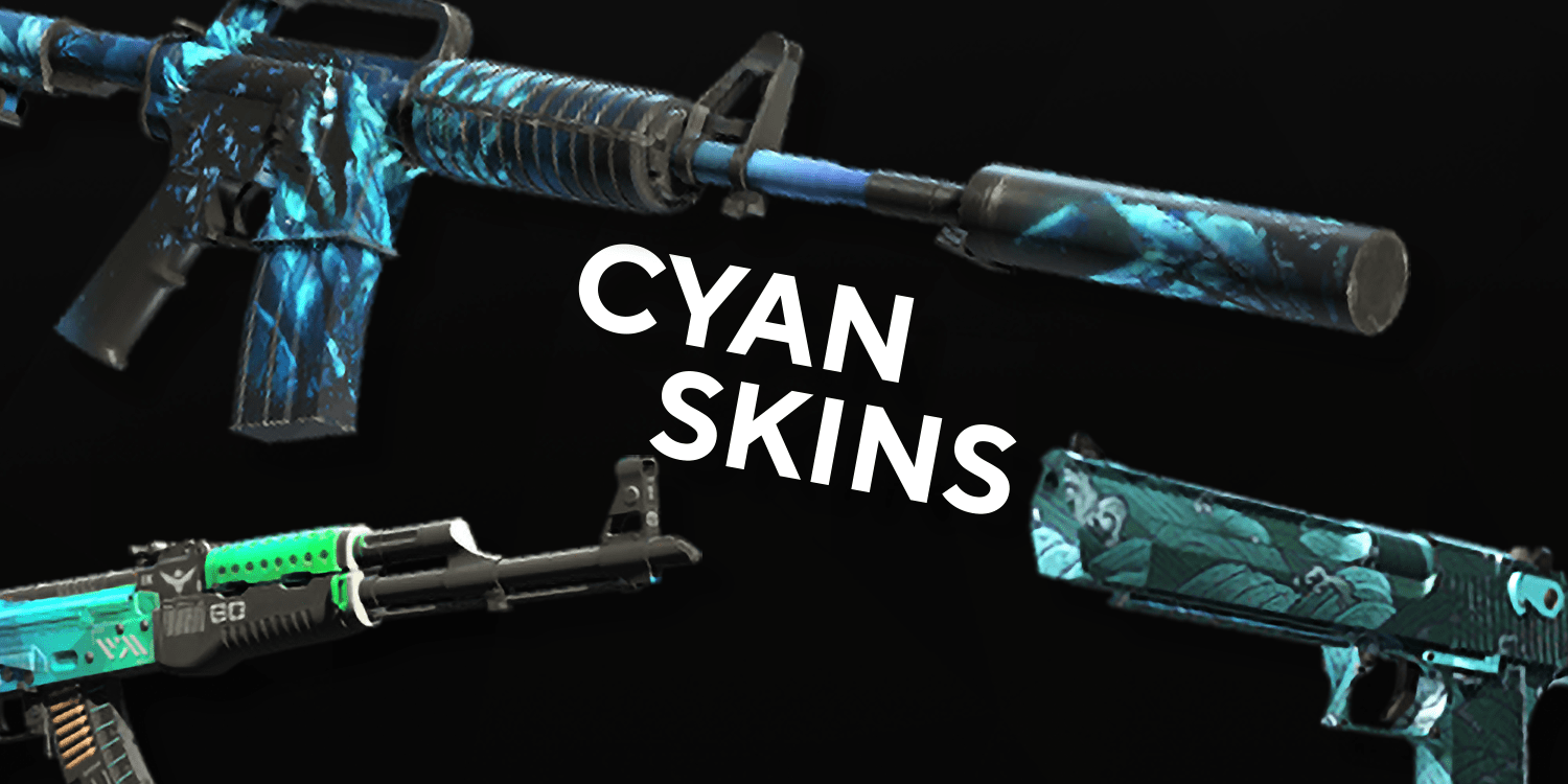 All Cyan CS2 (CS:GO) Skins | CSGOBROKER