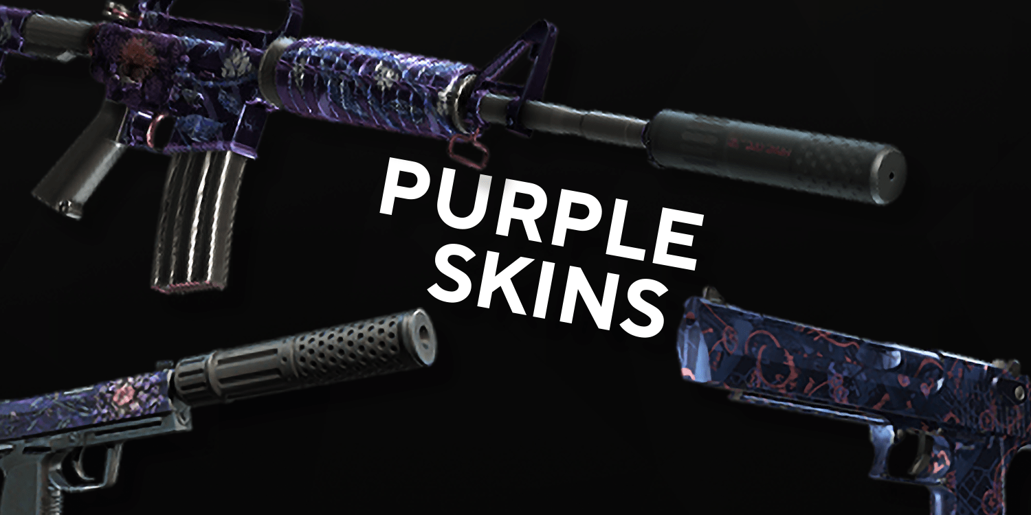 Все Фиолетовые Скины CS2 (CS:GO) | CSGOBROKER