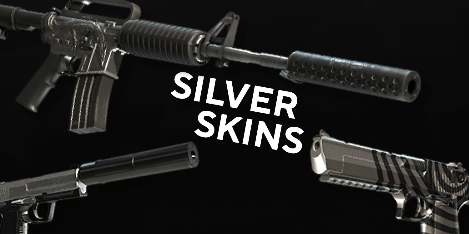 All Silver CS2 (CS:GO) Skins | CSGOBROKER