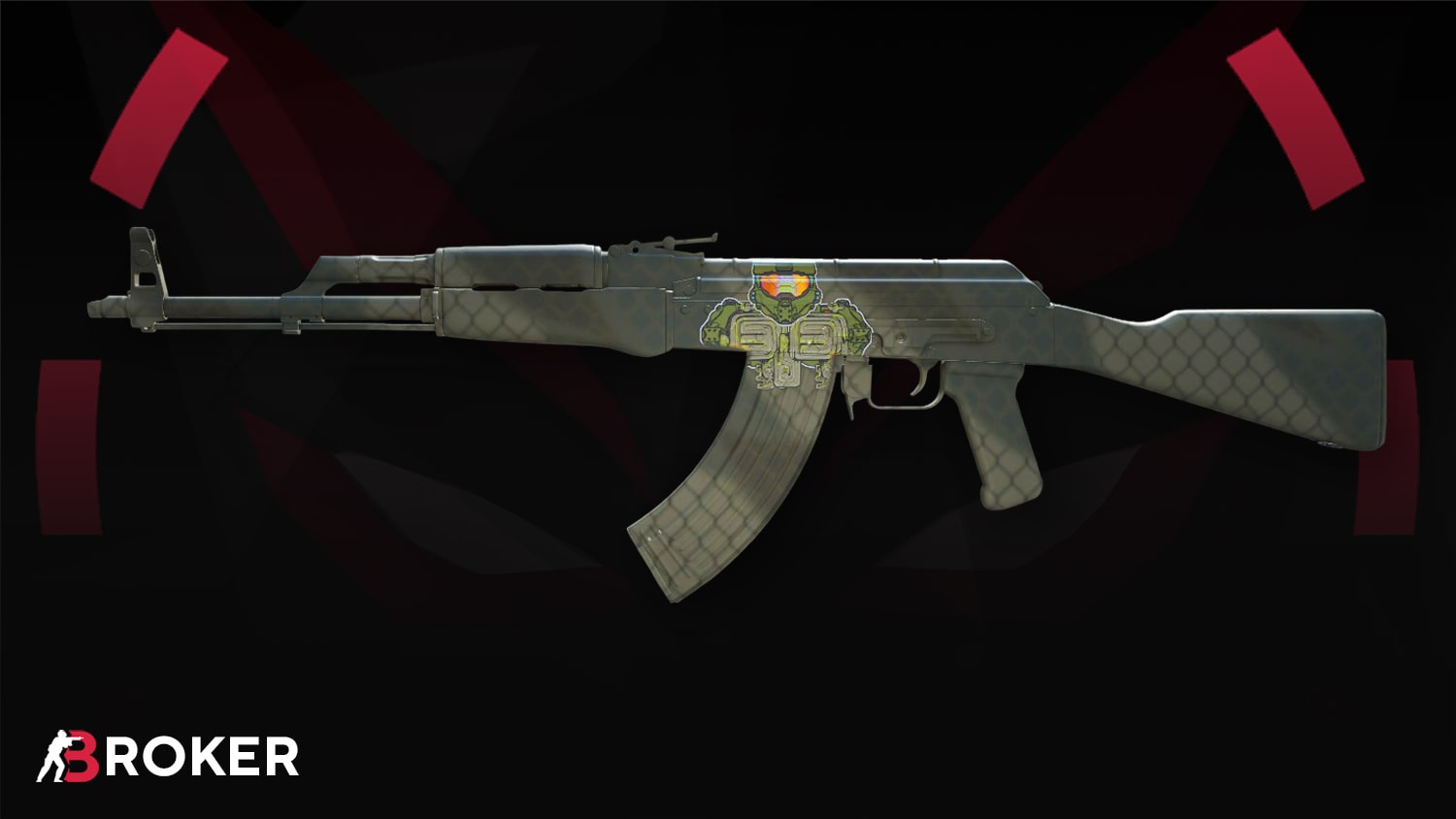 How to Craft AK-47 | Halo Master Chief - Stickers Guide | CSGOBROKER