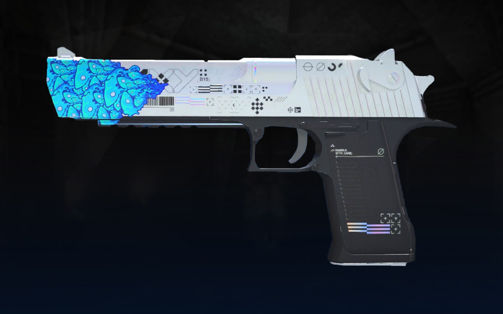 Как создать Desert Eagle | Ice Blaze - Гайд по Стикерам