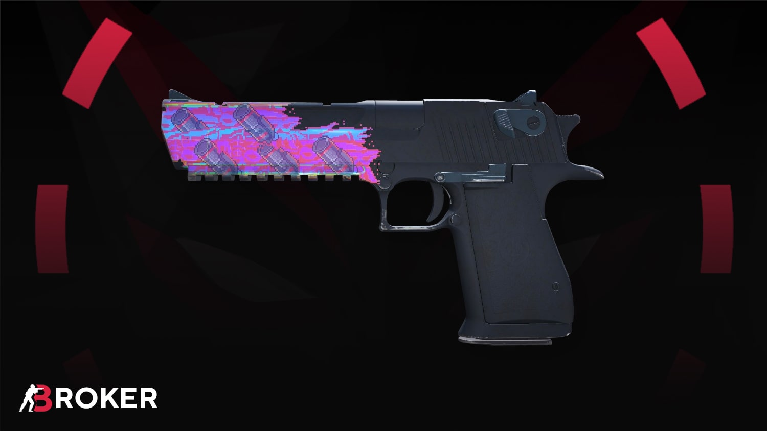 How to Craft Desert Eagle | Neon Blaze - Stickers Guide