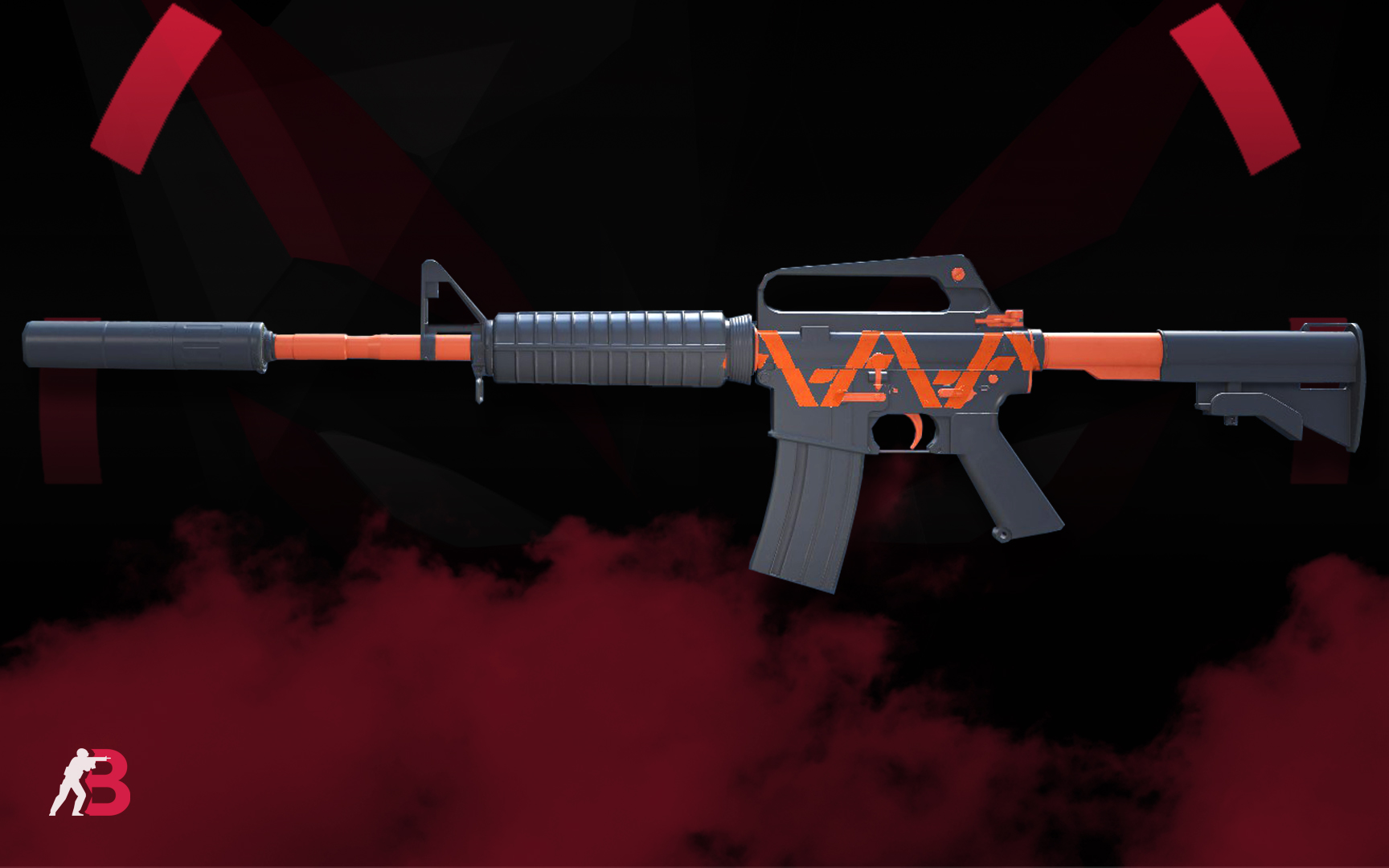 How to Craft M4A1-S | Nitro Apeks edition - Stickers Guide
