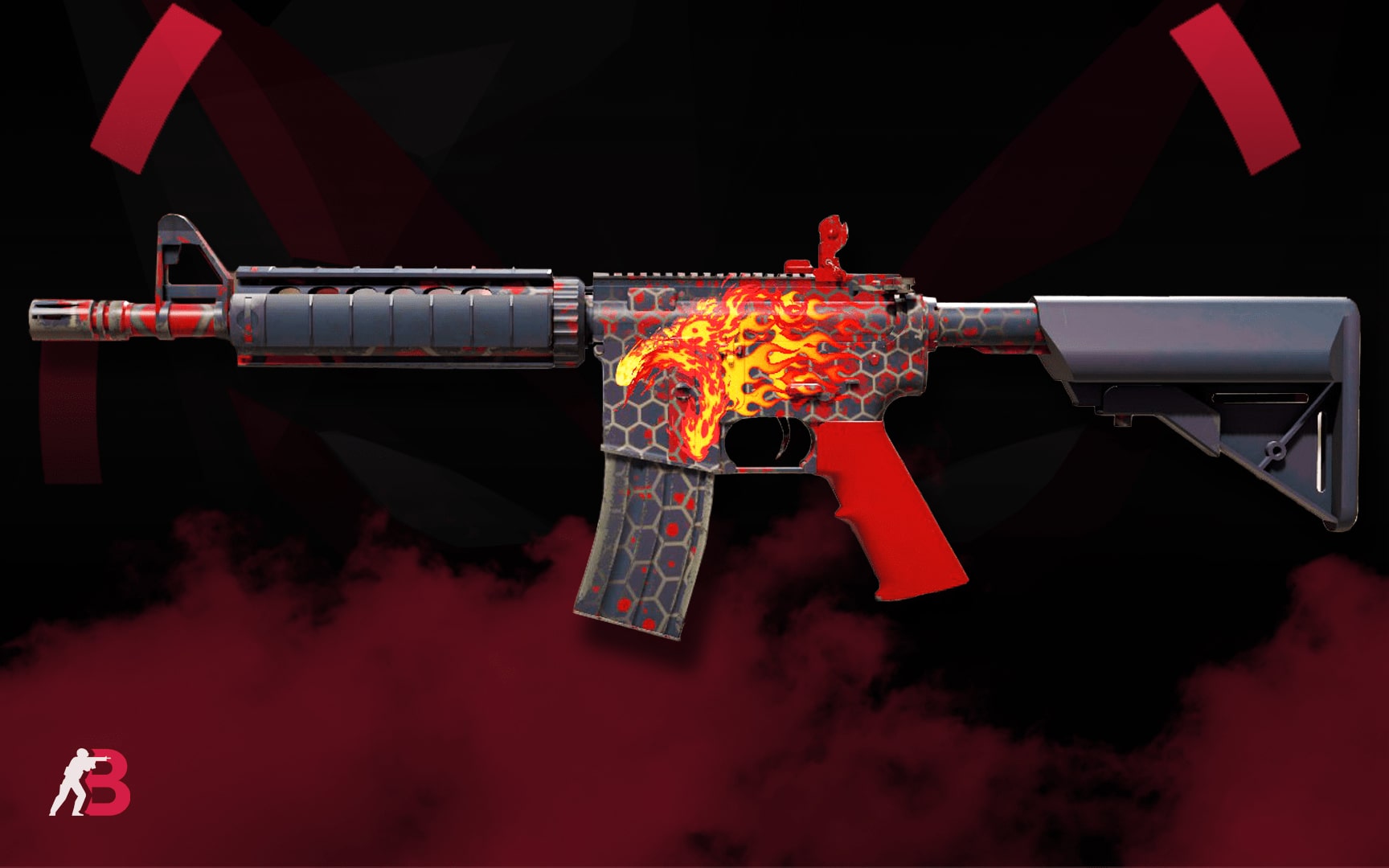How to Craft M4A4 | Converter Howl - Stickers Guide - CSGOBROKER
